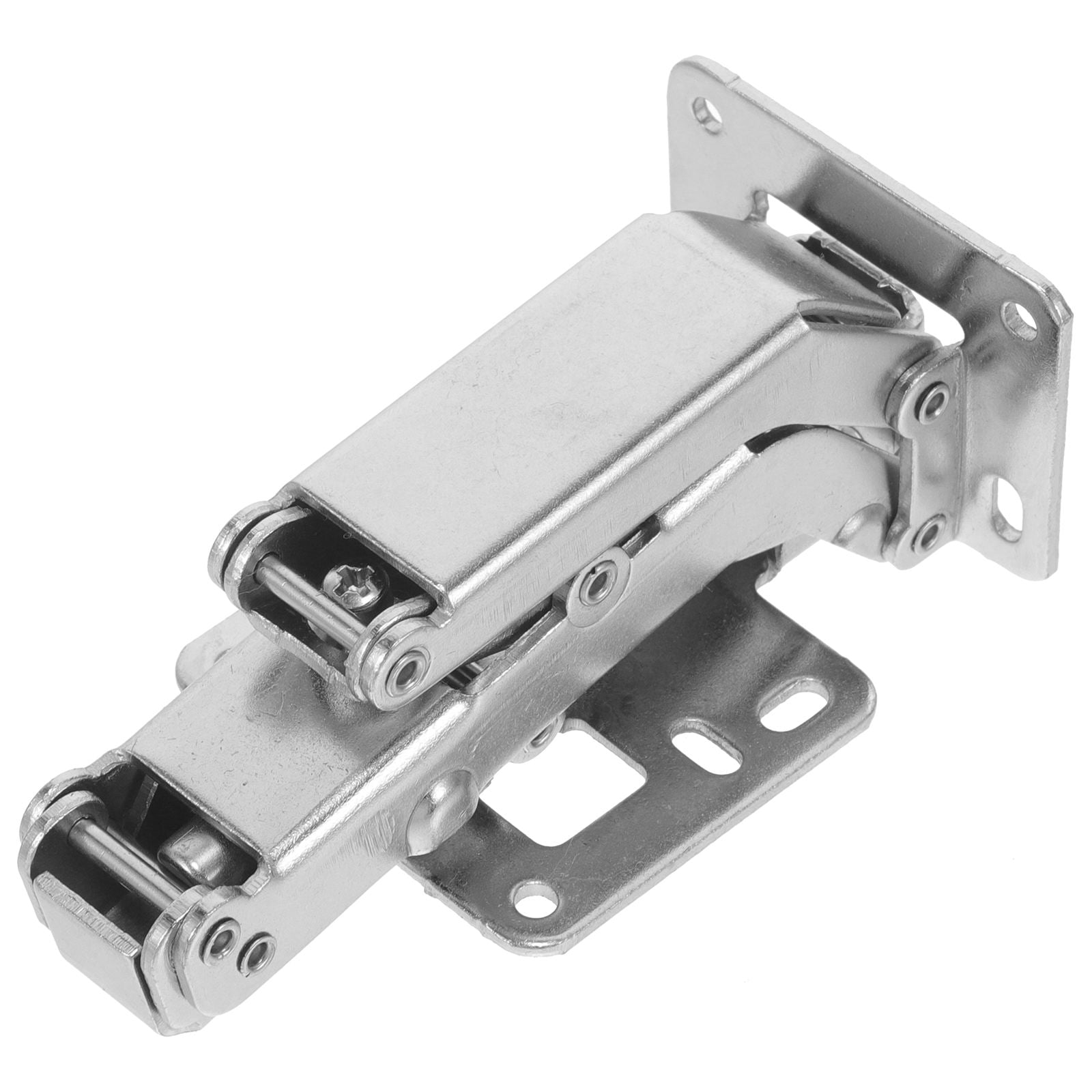 DRAFIDEEP 1Pcs Silver Hinge for Kitchen Cupboard with 170 Degree ...