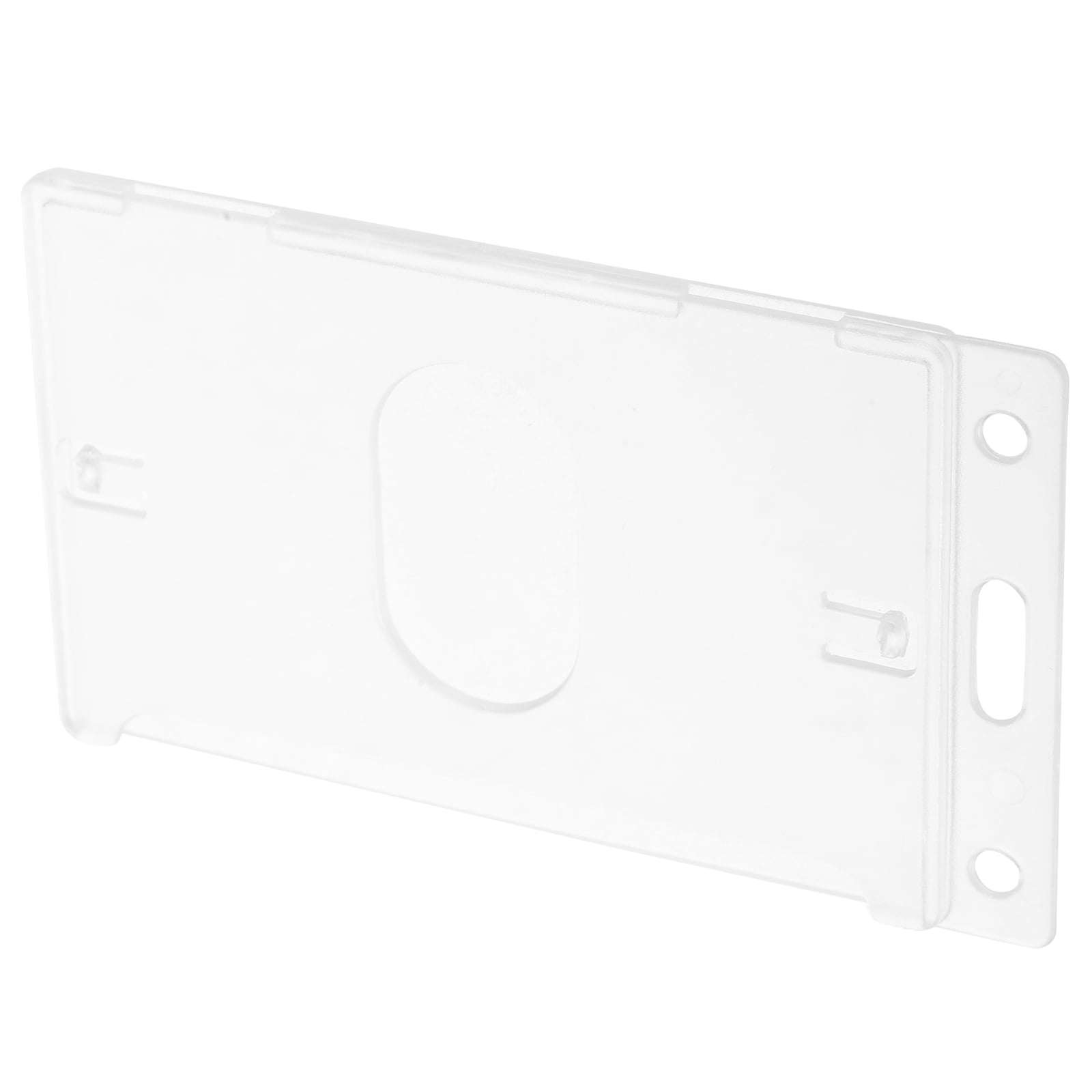 DRAFIDEEP 1Set Badge Cover in Clear ABS Material for Teachers and ...