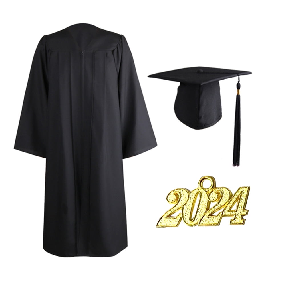 DRAFIDEEP Black Graduation Apparel for College Students School Parties ...