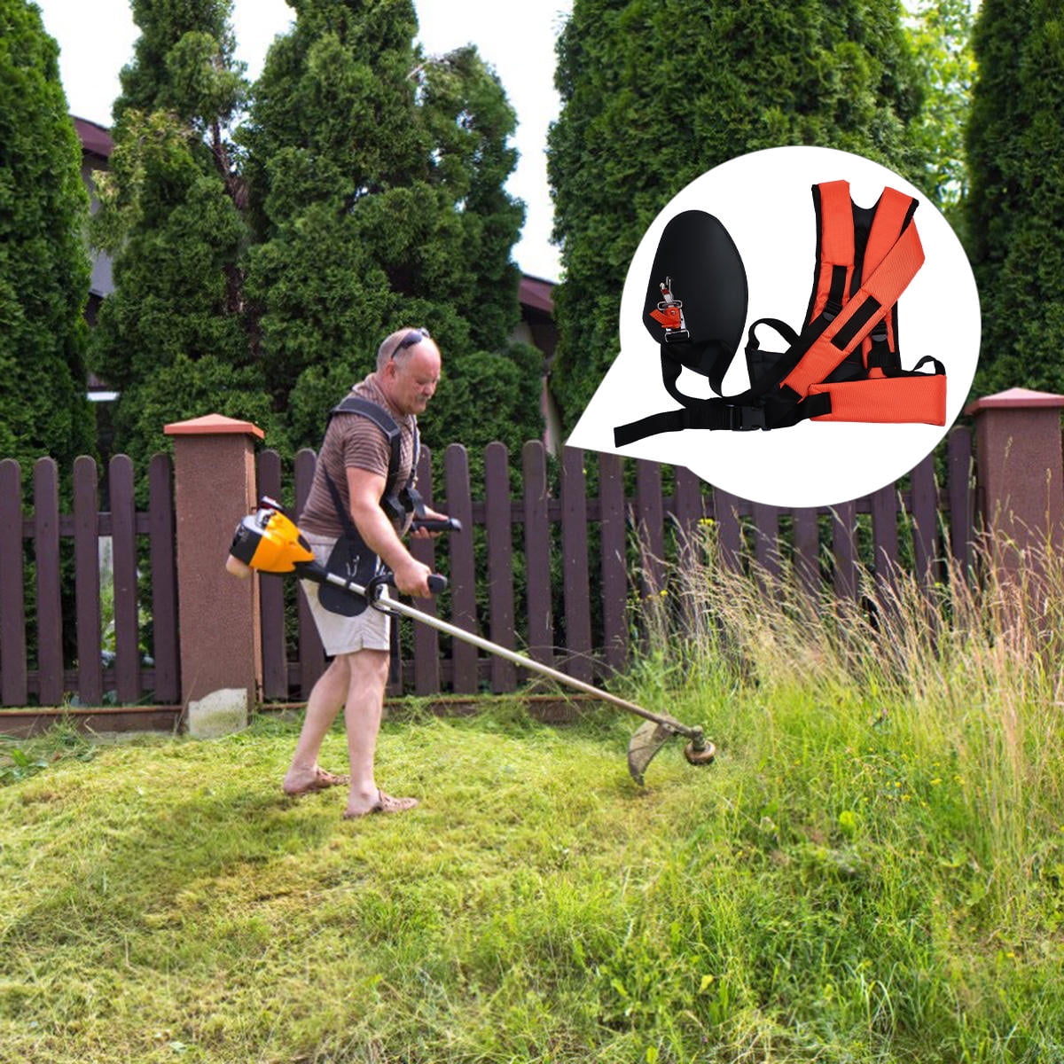 DRAFIDEEP 1Set Black Y Shape Pruner Harness Strap Easy Attach and ...