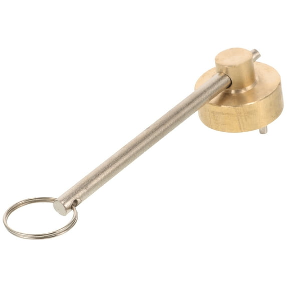 DRAFIDEEP 1Set Compact Golden Brass Radiator Vent Key For Home ...