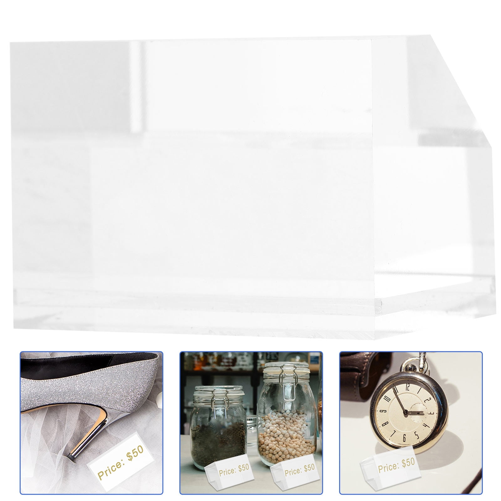 DRAFIDEEP Wedding Sign Stand Acrylic 1Pcs 5X3.5In - Walmart.com