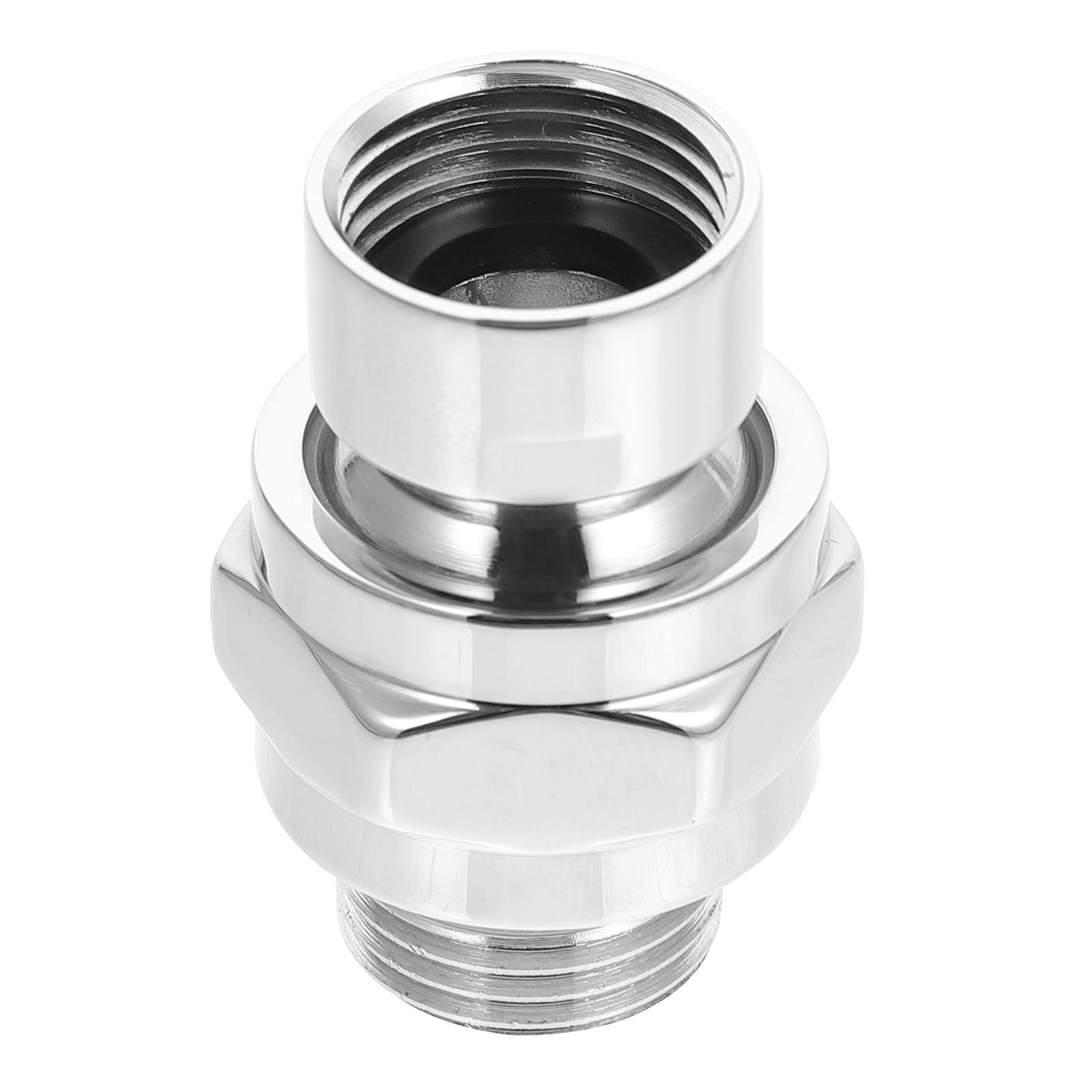 DRAFIDEEP 1Set Silver Shower Pipe Extender with Adjustable Angles More ...