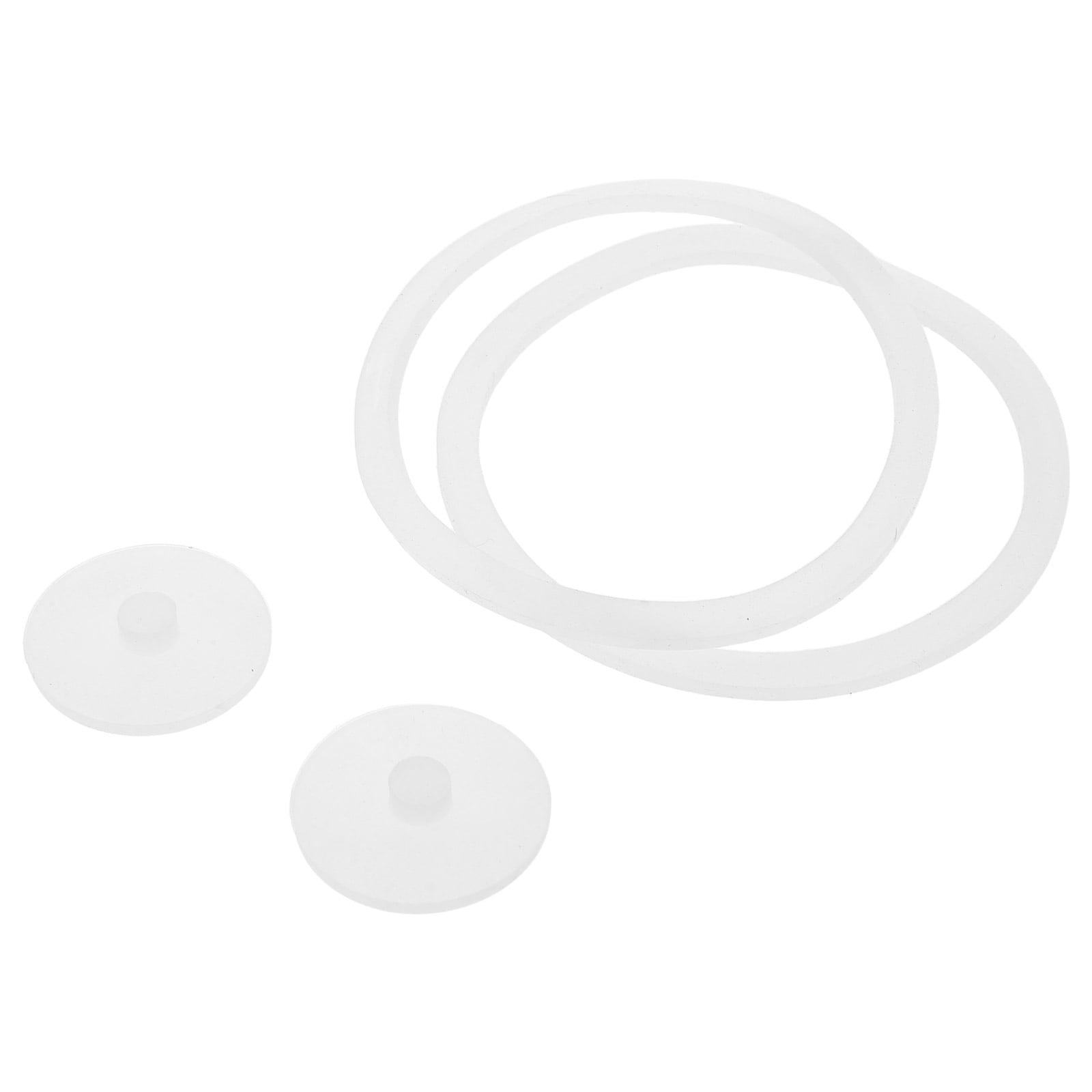 DRAFIDEEP 2 Sets Clear Silicone Replacement Seals for Coffee Cup Lids ...