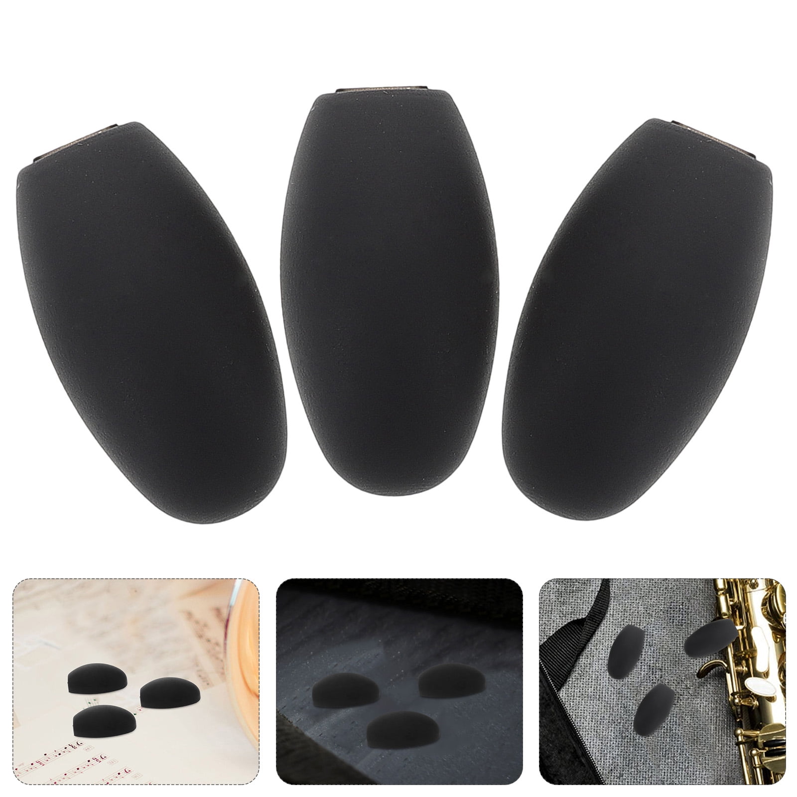 OUNONA Versatile Thumb Rest for Saxophone Black Plastic 3Pcs - Walmart.com