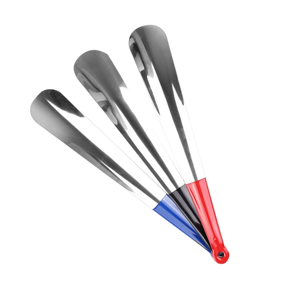 DRAFIDEEP 3Pcs Long Handled Metal Shoehorn for People with Back Pain ...