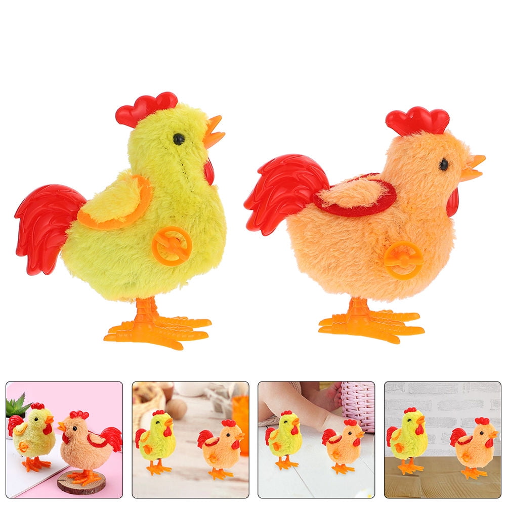 DRAFIDEEP 3Pcs Small Wind Up Toys Chicken Party Favors Adorable Design ...
