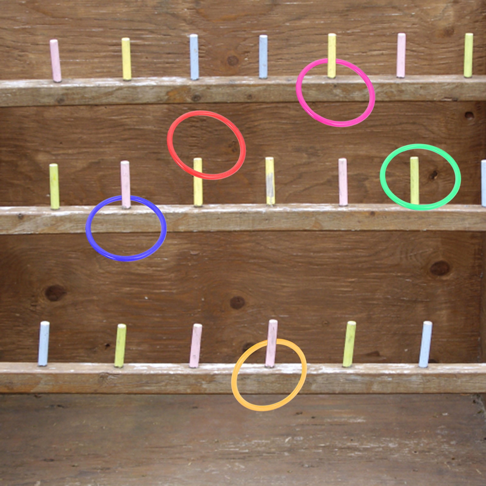 DRAFIDEEP 48Pack Plastic Throwing Circles for Children Body ...