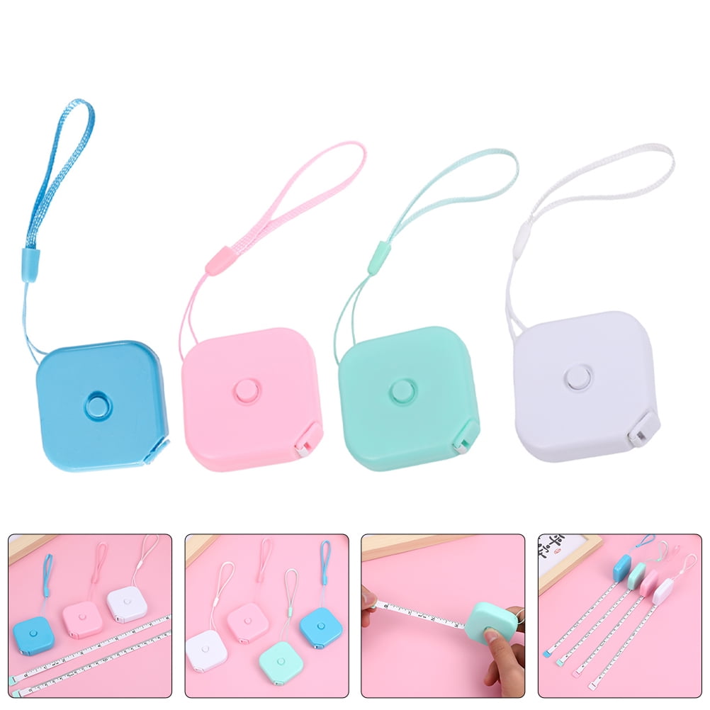 DRAFIDEEP 4Pcs Small Tape Measure Set Tear Resistant for Home Use and ...
