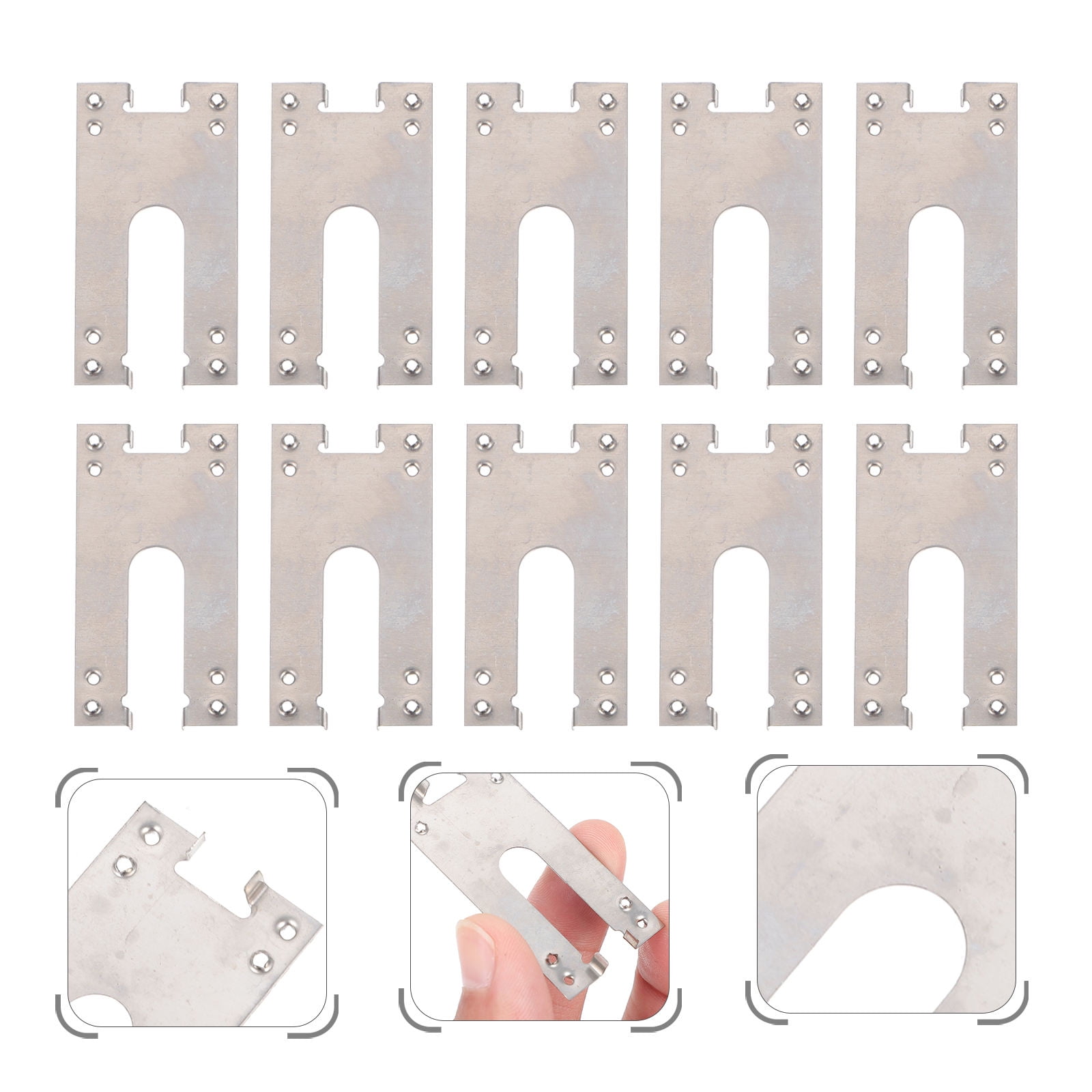 DRAFIDEEP 50Pcs Conductive Floor Gasket for Photovoltaic Ground ...