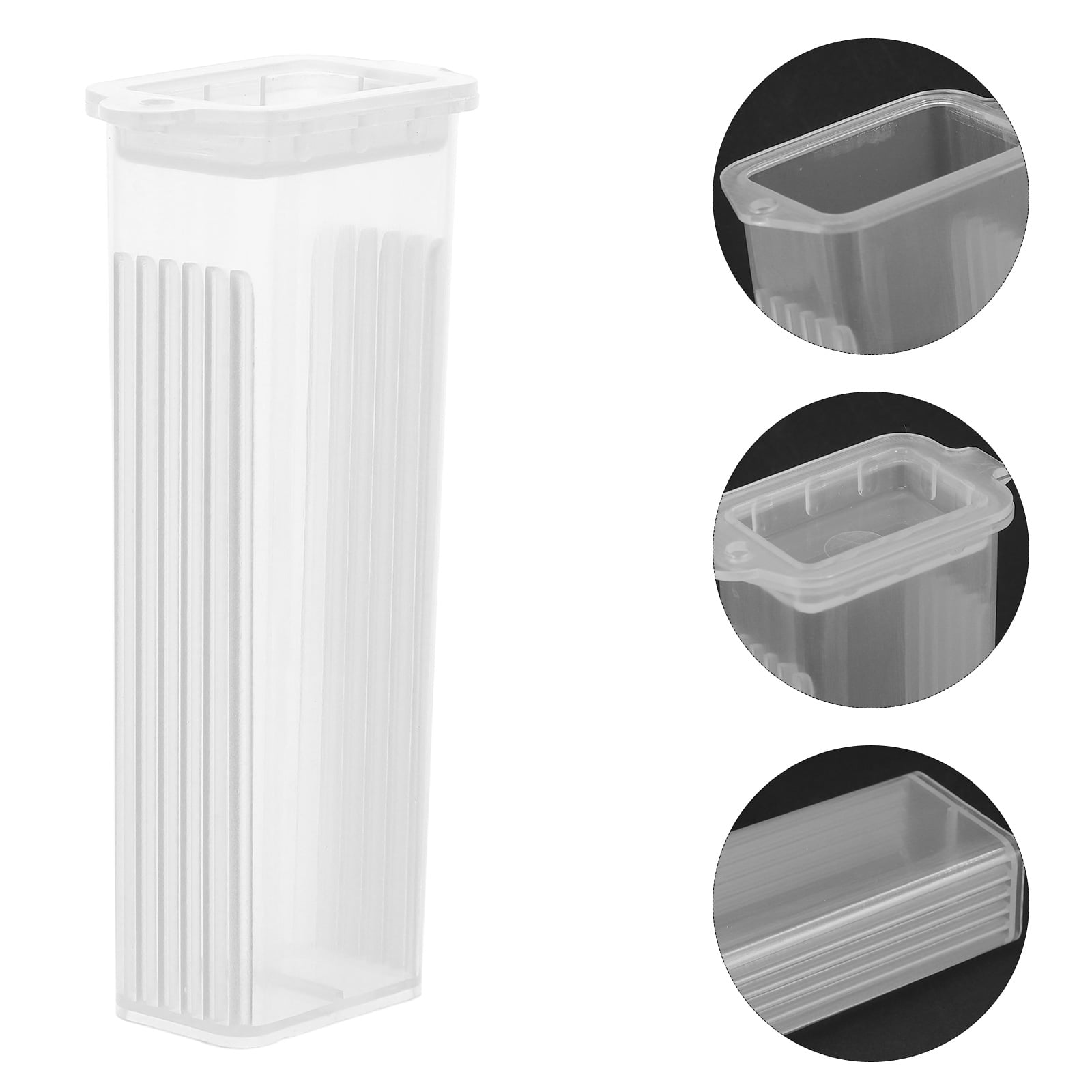 OUNONA Drafideep White Plastic Lab Staining Jar for Microscope Slide ...