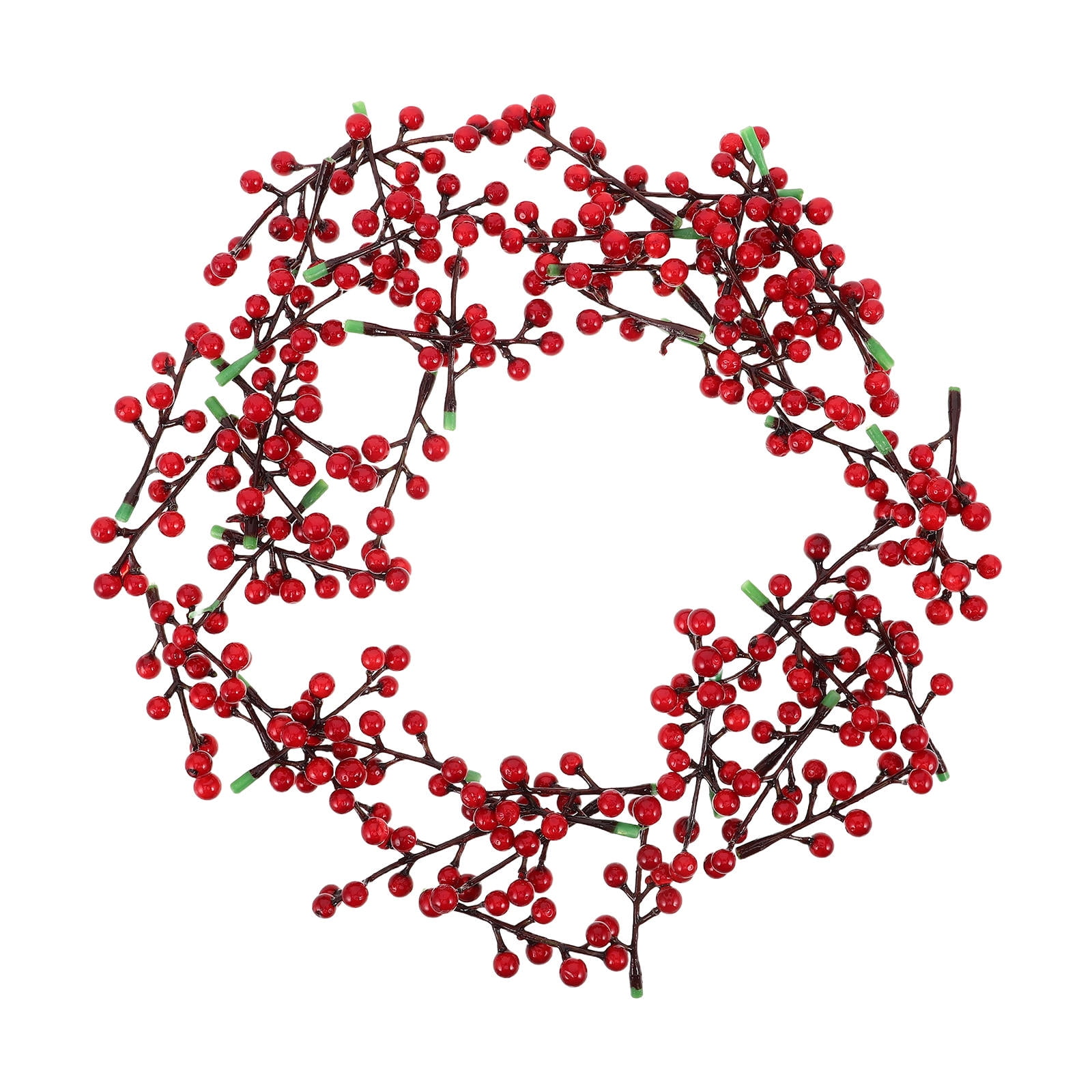 OUNONA Drafideep Vibrant Red Artificial Berries for Festive Holiday ...