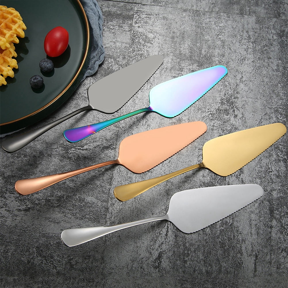 DRAFIDEEP 5PCS Cake Server Stainless Steel Ergonomic Handling for ...