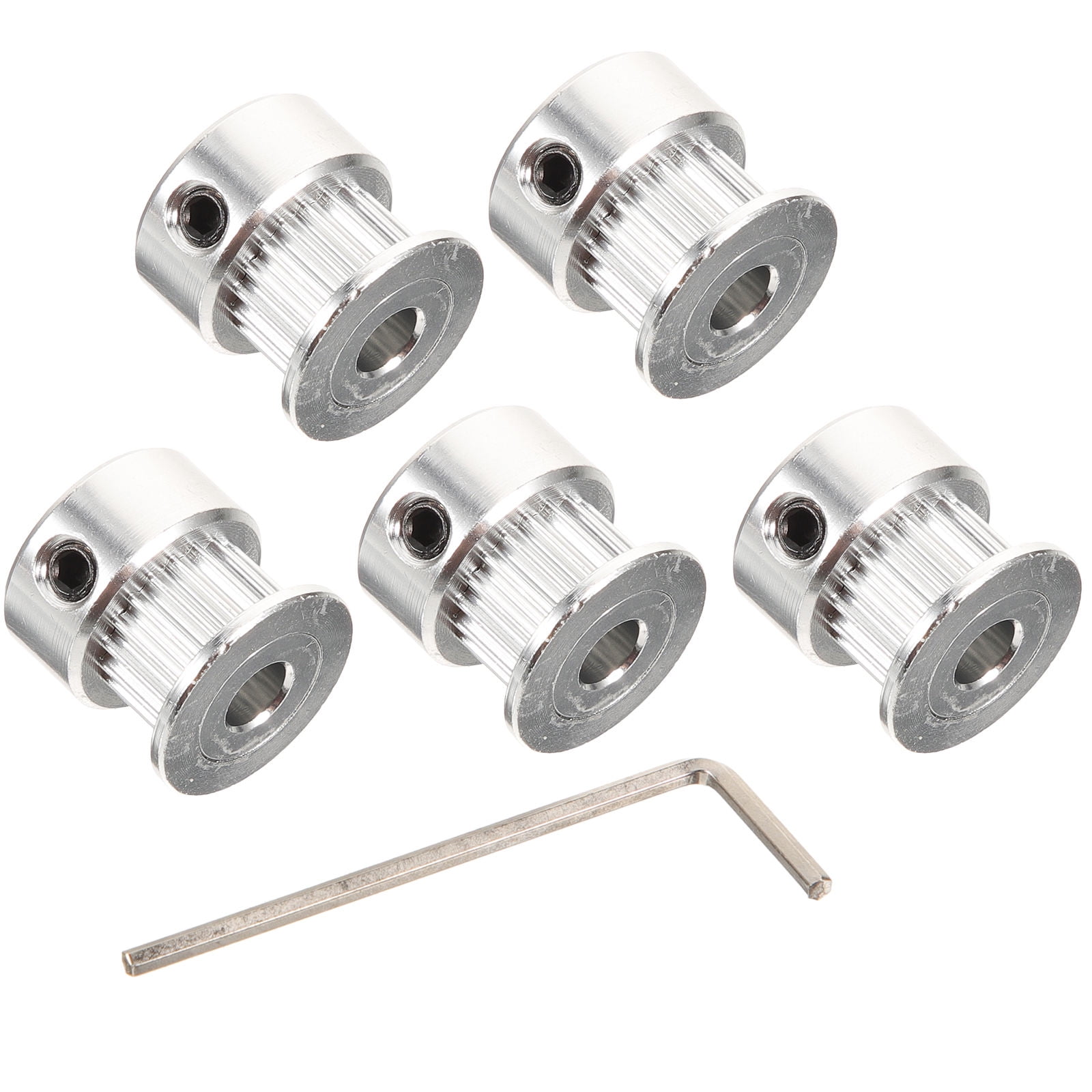 DRAFIDEEP 5Pack Linear Motion Timing Belt Pulley 0.59X1.18X0.31in For ...