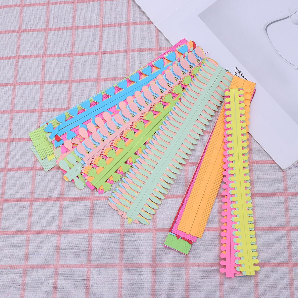 DRAFIDEEP 8Pcs Paper Quilling Strips Kit Assorted Color For Diy ...