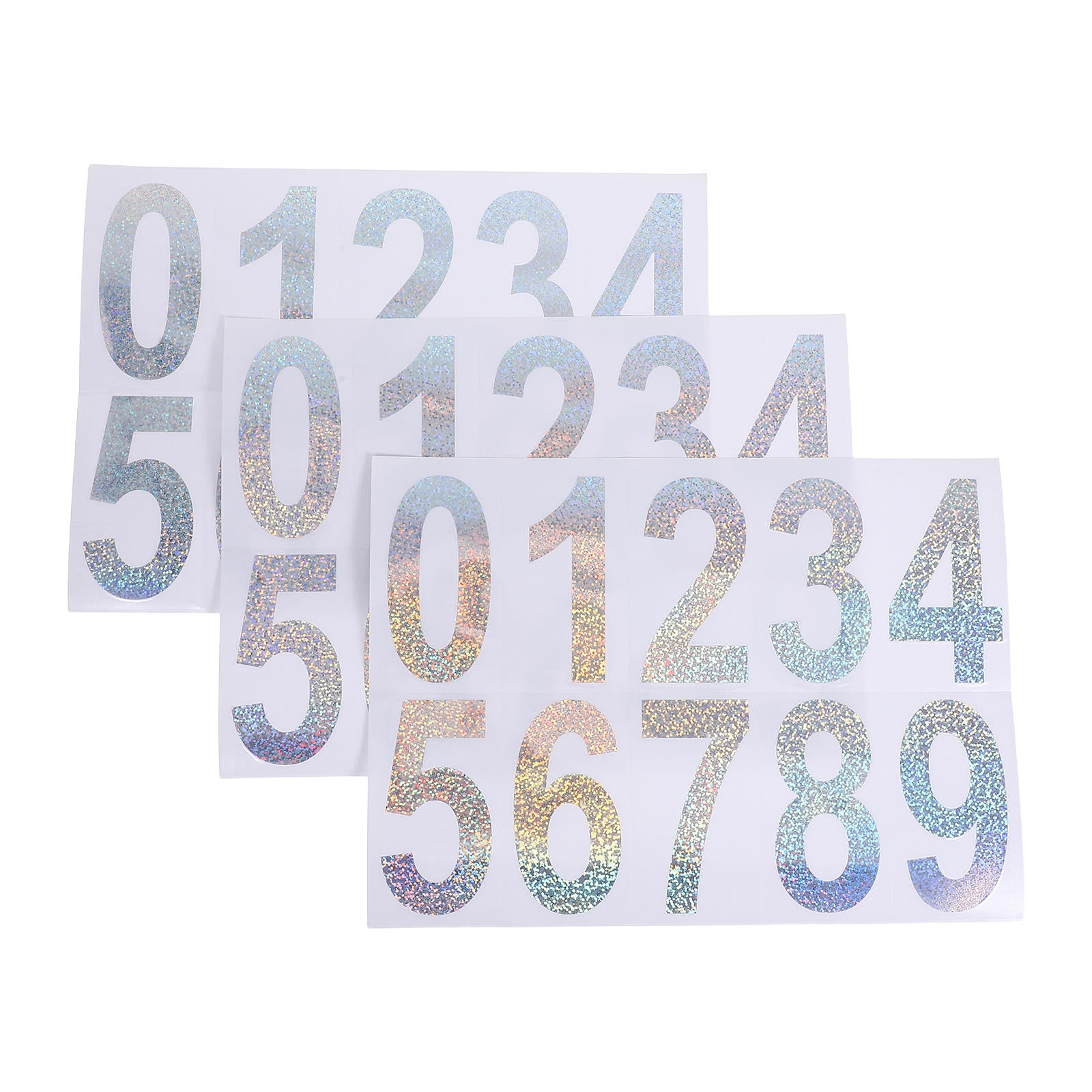 DRAFIDEEP Adhesive Numbers For Bins Number Stickers Multi PVC Sticker ...