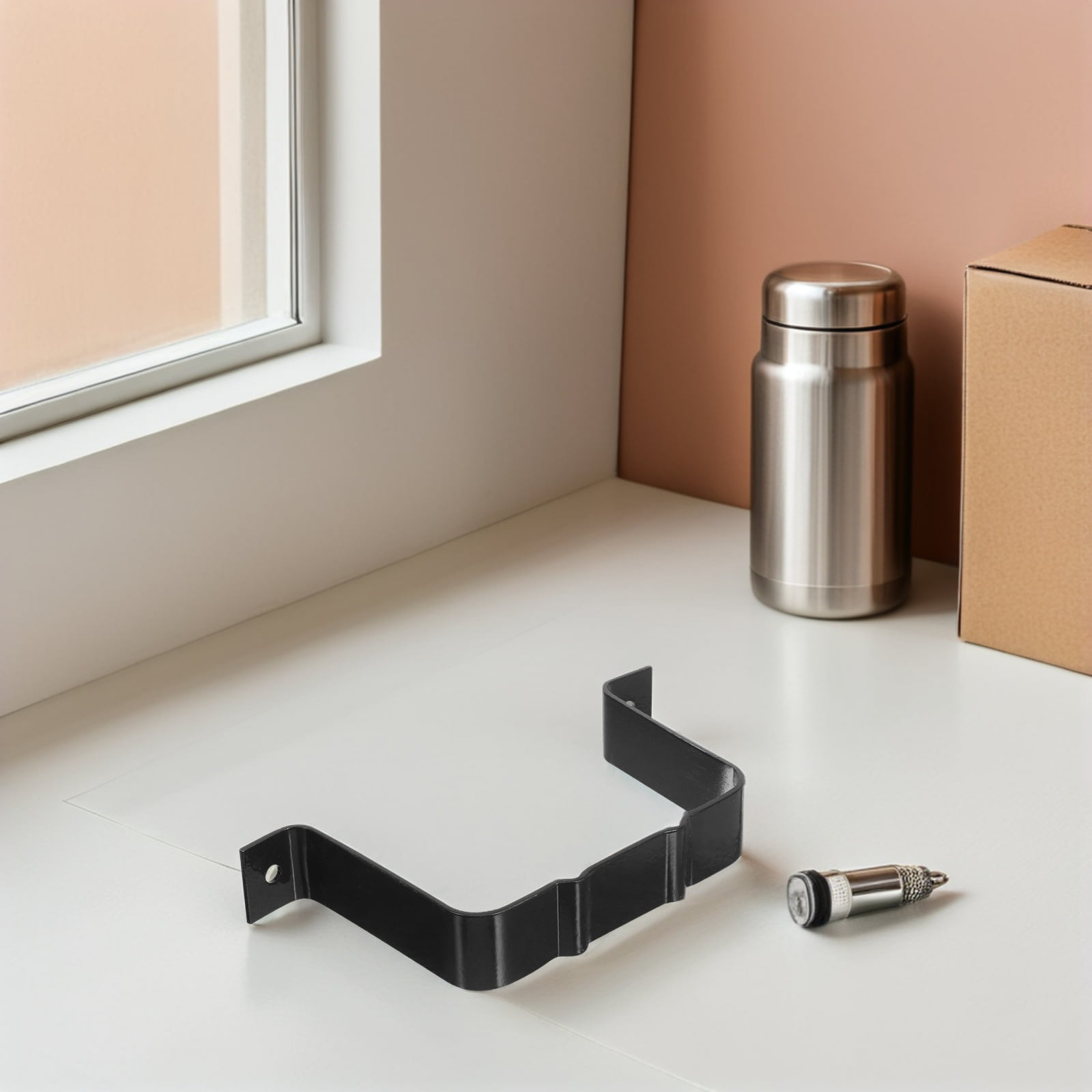 DRAFIDEEP Aluminum Alloy Rain Gutter Downspout Bracket for Seamless ...