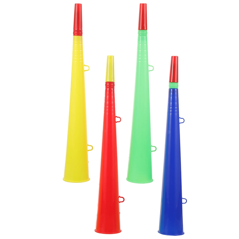 DRAFIDEEP Assorted Color Plastic Sports Fans Trumpet for Kids Playing ...