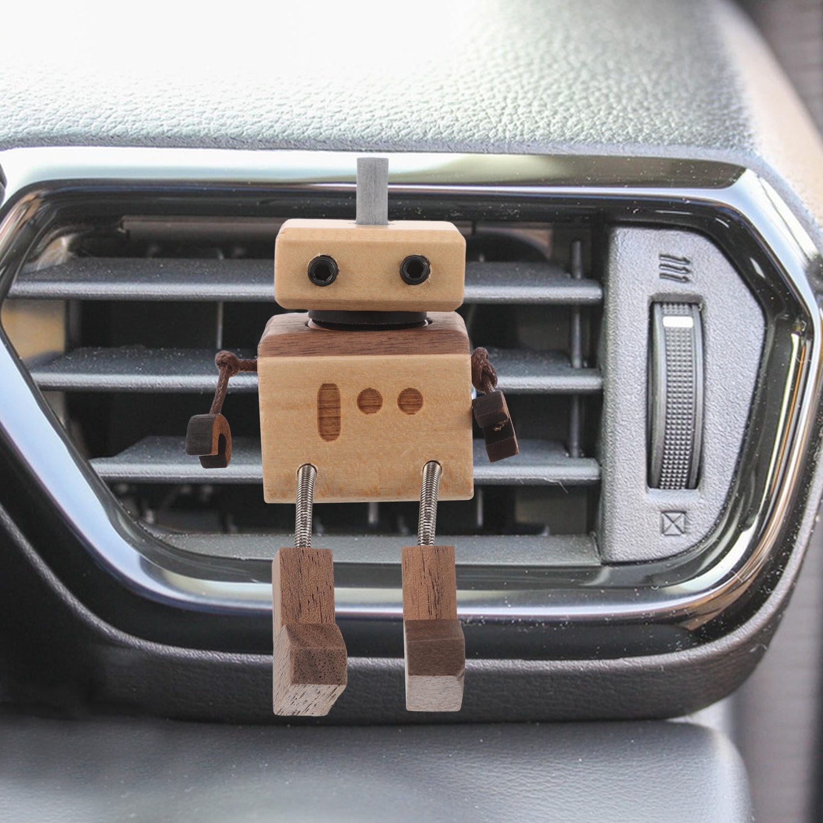 OUNONA Drafideep Wooden Car Diffuser with Glass Bottle and Magnetic ...