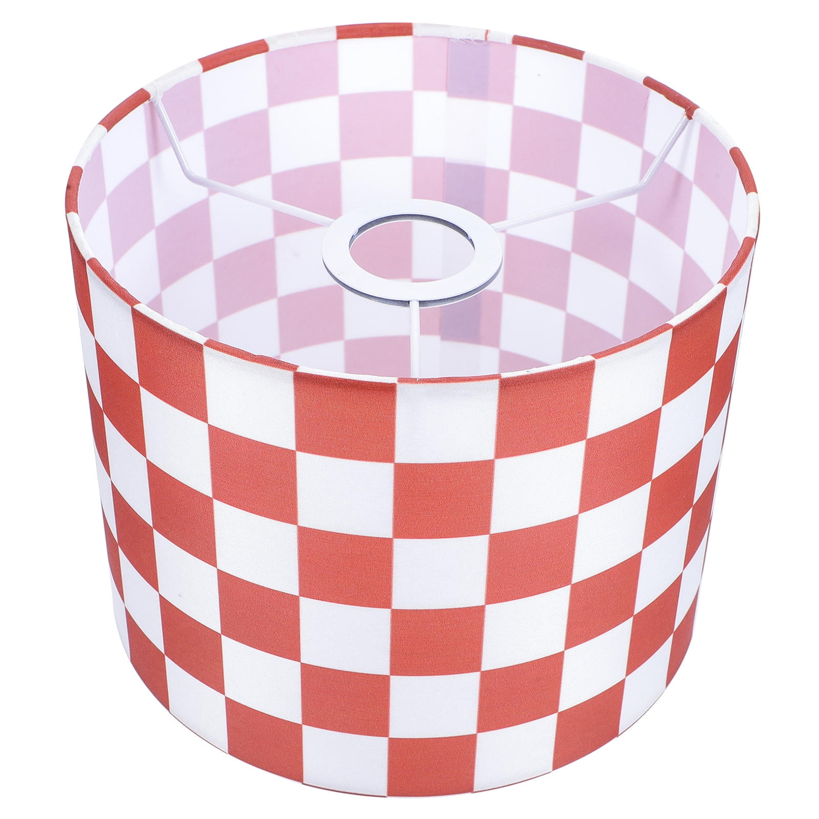 DRAFIDEEP Checkard Lamp Shade Metal Round 1Pcs - Walmart.com