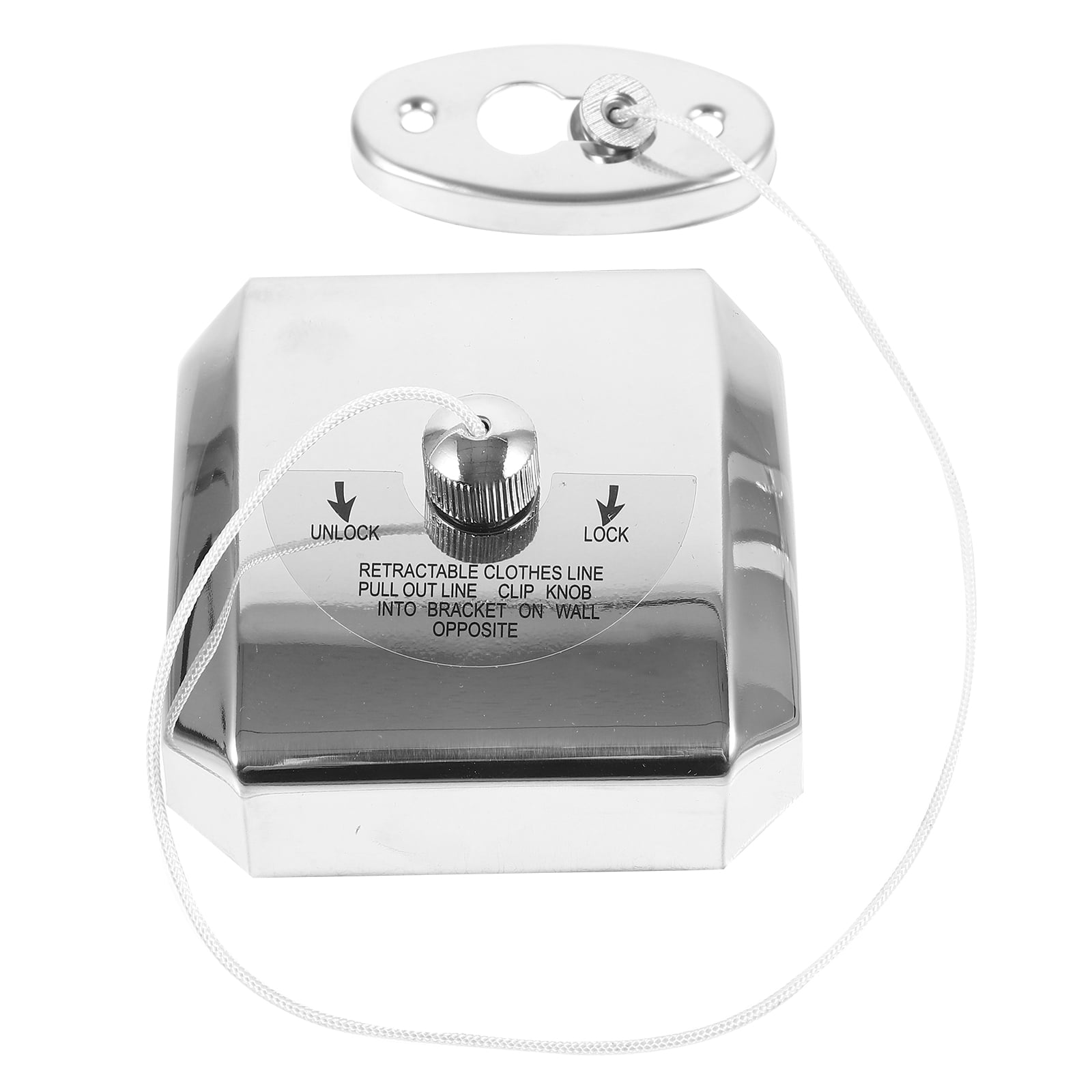 DRAFIDEEP Clothes Dry Rope 2.8m Nylon and Stainless Steel Wall-Mounted ...