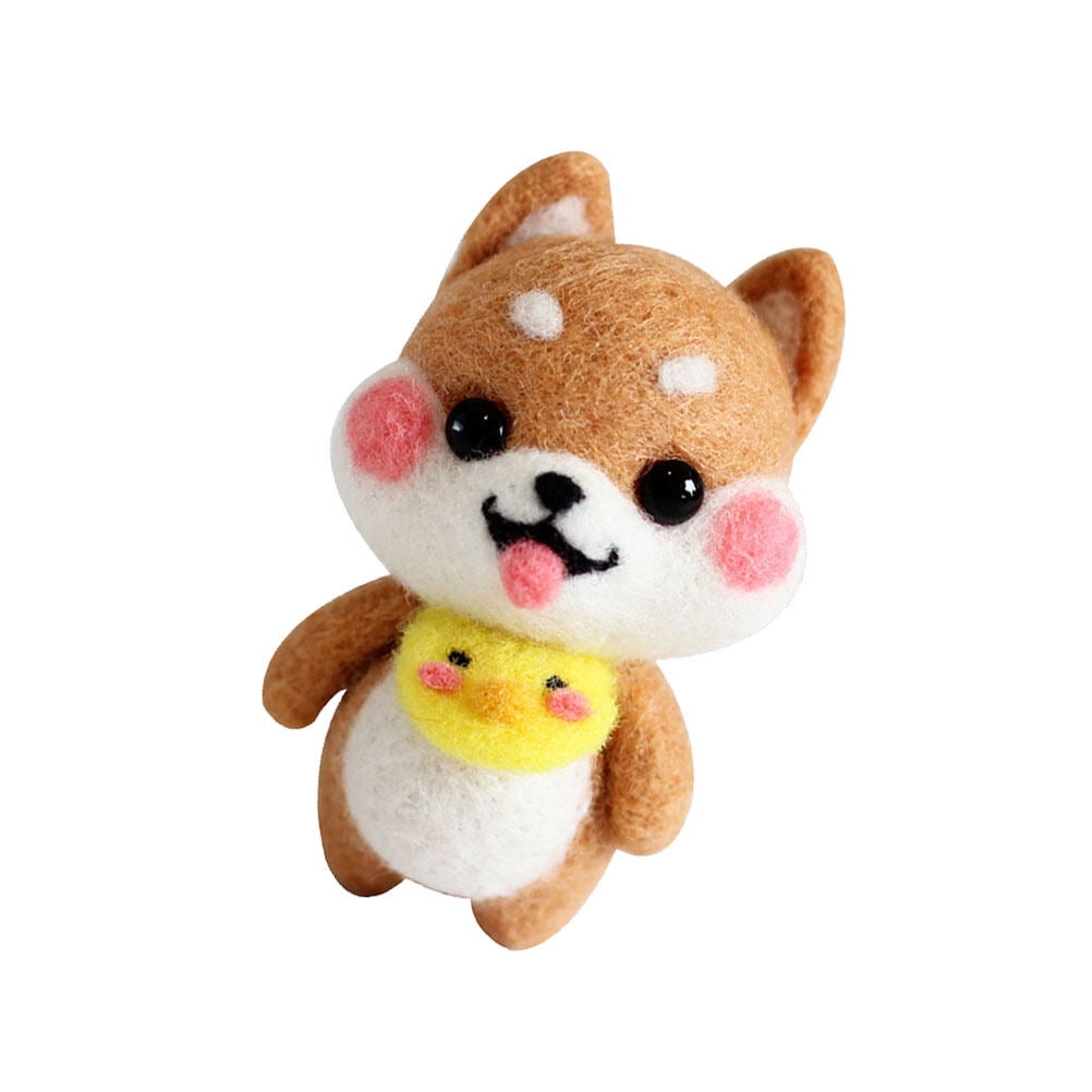 DRAFIDEEP DIY Plush Doll Kit for Beginners with Synthetic Material and ...