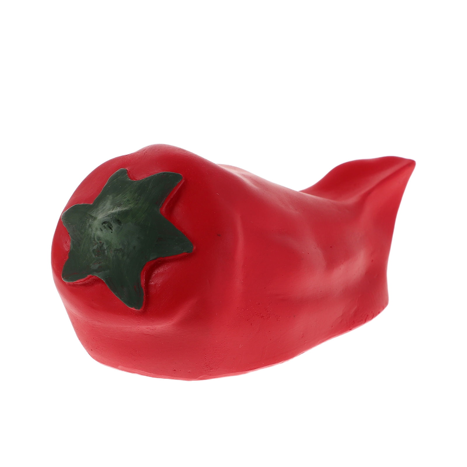 OUNONA Chili Shaped Outdoor Key Hider Weatherproof Resin Garden Key ...