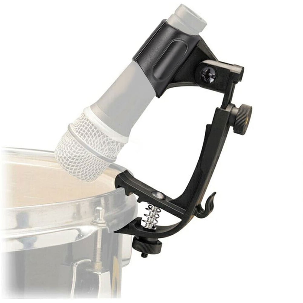 DRAFIDEEP Drum Mic Clip 2Set Metal Microphone Clamp Mount for Recording ...