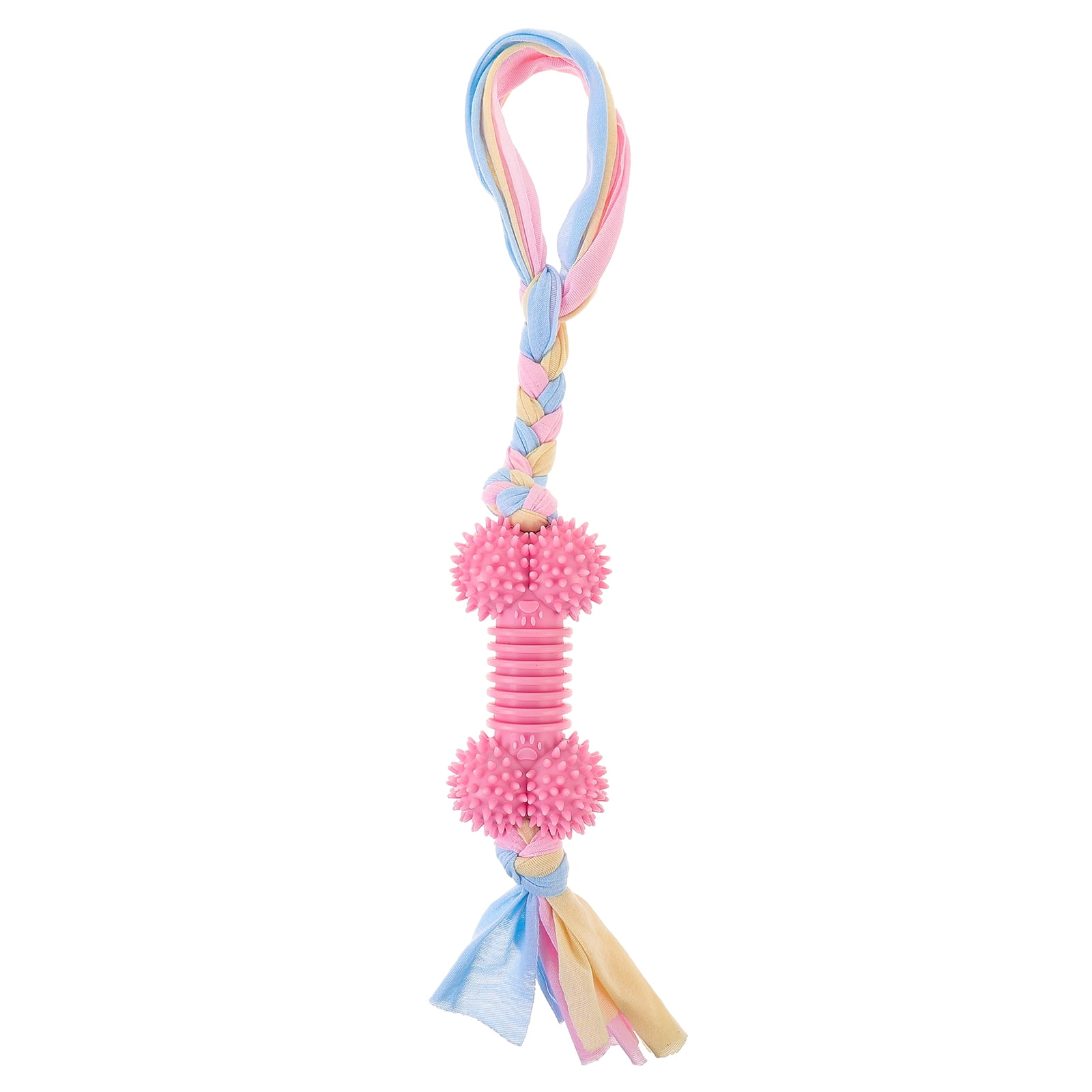 DRAFIDEEP Food Hidden Toy Dog Chew Toy Assorted Color Braid-shaped ...