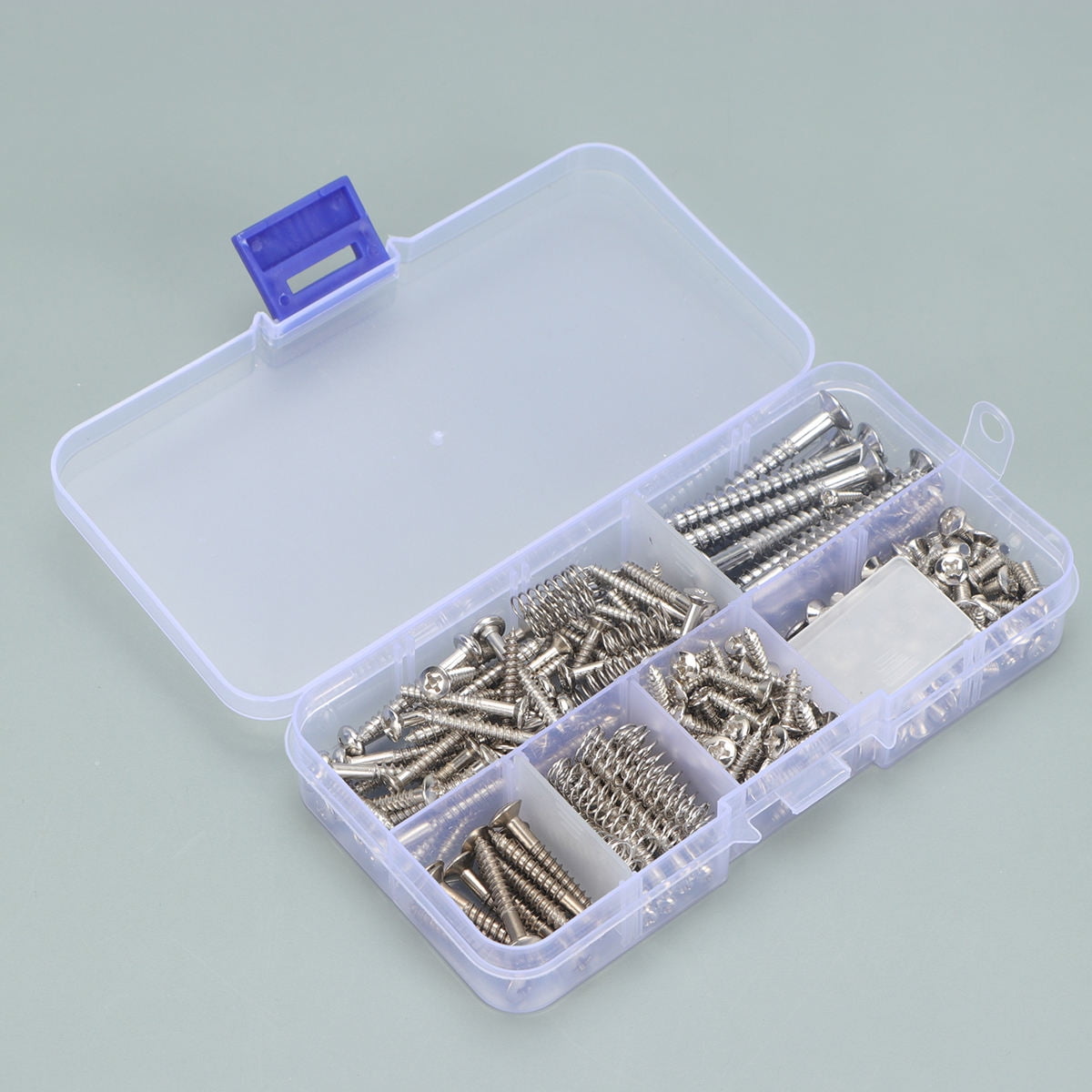 DRAFIDEEP Guitar Bridge Screws Silver 12*6.5CM for Electric Guitar ...