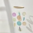 DRAFIDEEP Natural Seashell Wind Chime with Sweet Sound, Elegant Indoor ...