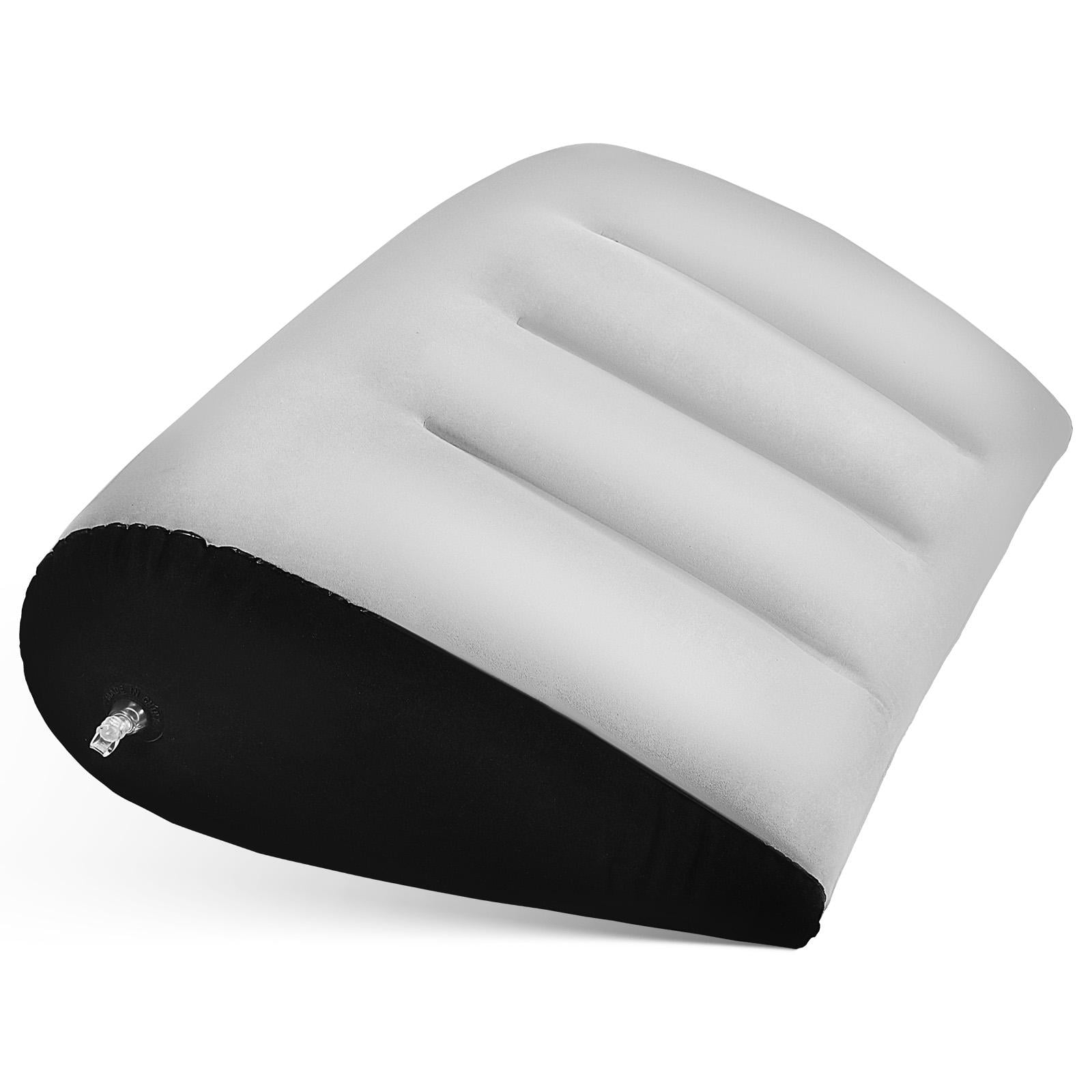 DRAFIDEEP Inflatable Hiking Pillow Grey PVC For Pressure Relief While ...