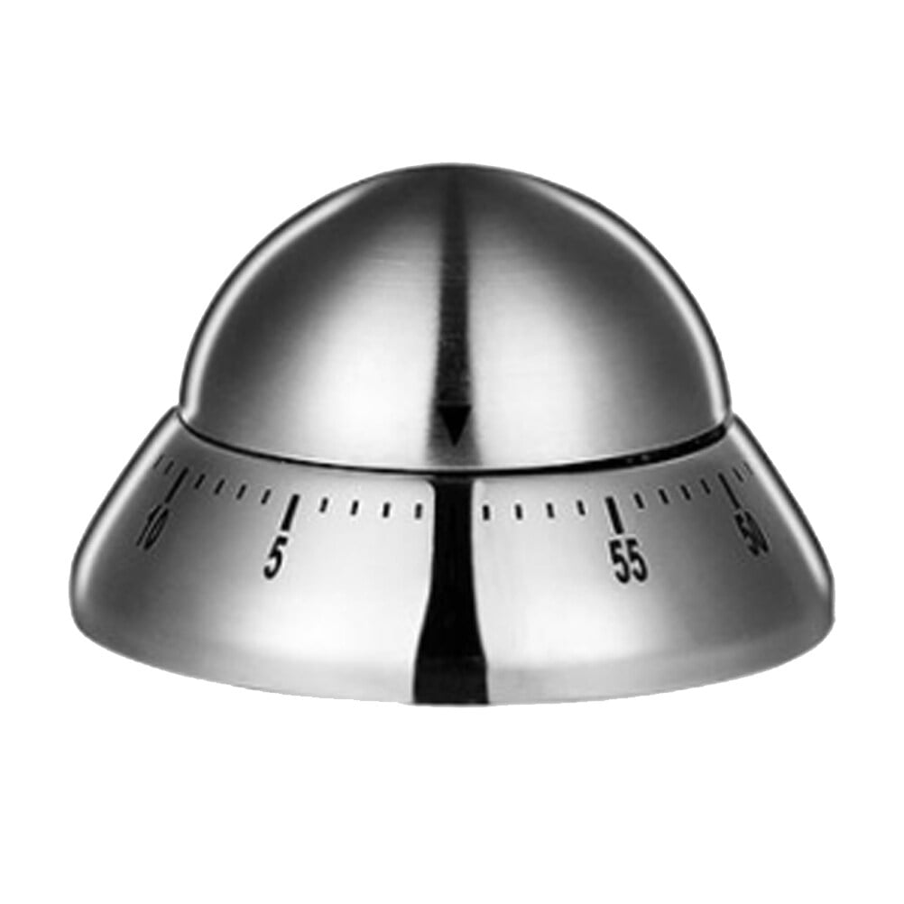 DRAFIDEEP Kitchen Mechanical Countdown Timer 1Pack Stainless Steel ...