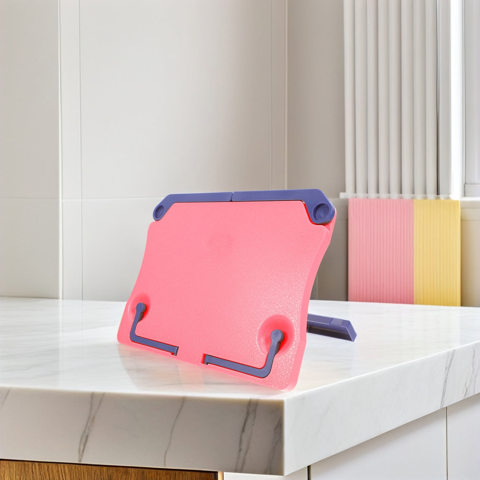 DRAFIDEEP Pink Plastic Music Stand for Storage Adjustable Lightweight ...