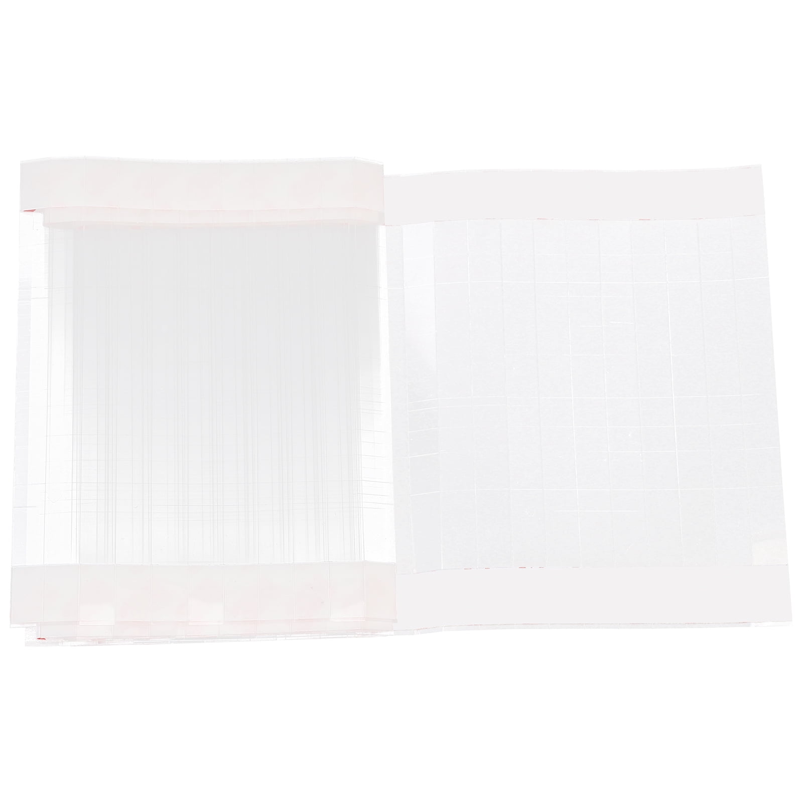DRAFIDEEP Price Tag Display Strip Holder 100Pcs Adhesive Plastic Label ...