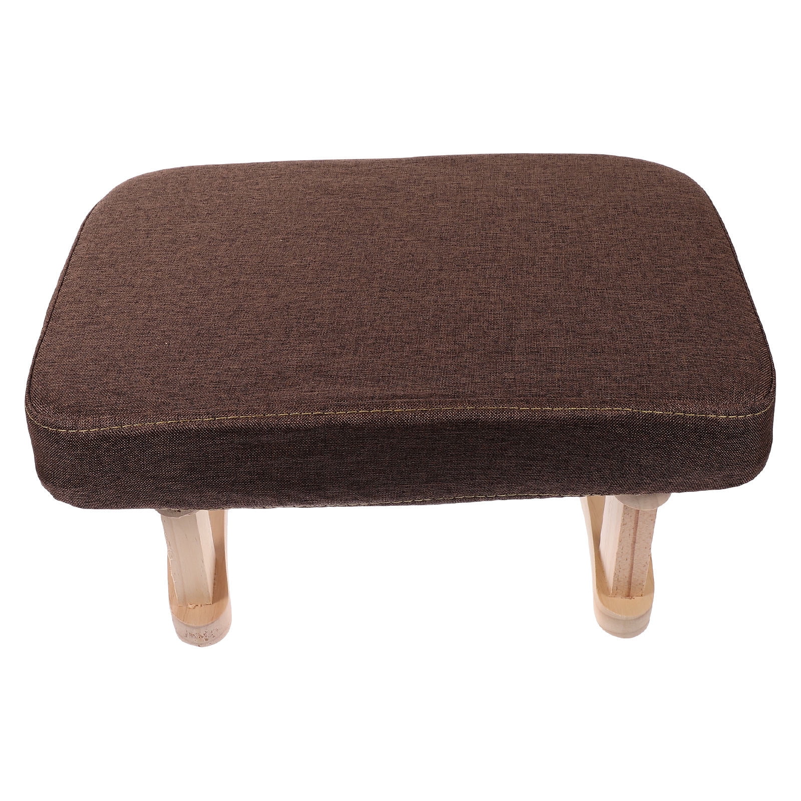 DRAFIDEEP Rectangular Small Footstool for Bedroom Shoe Seat Step Stool ...
