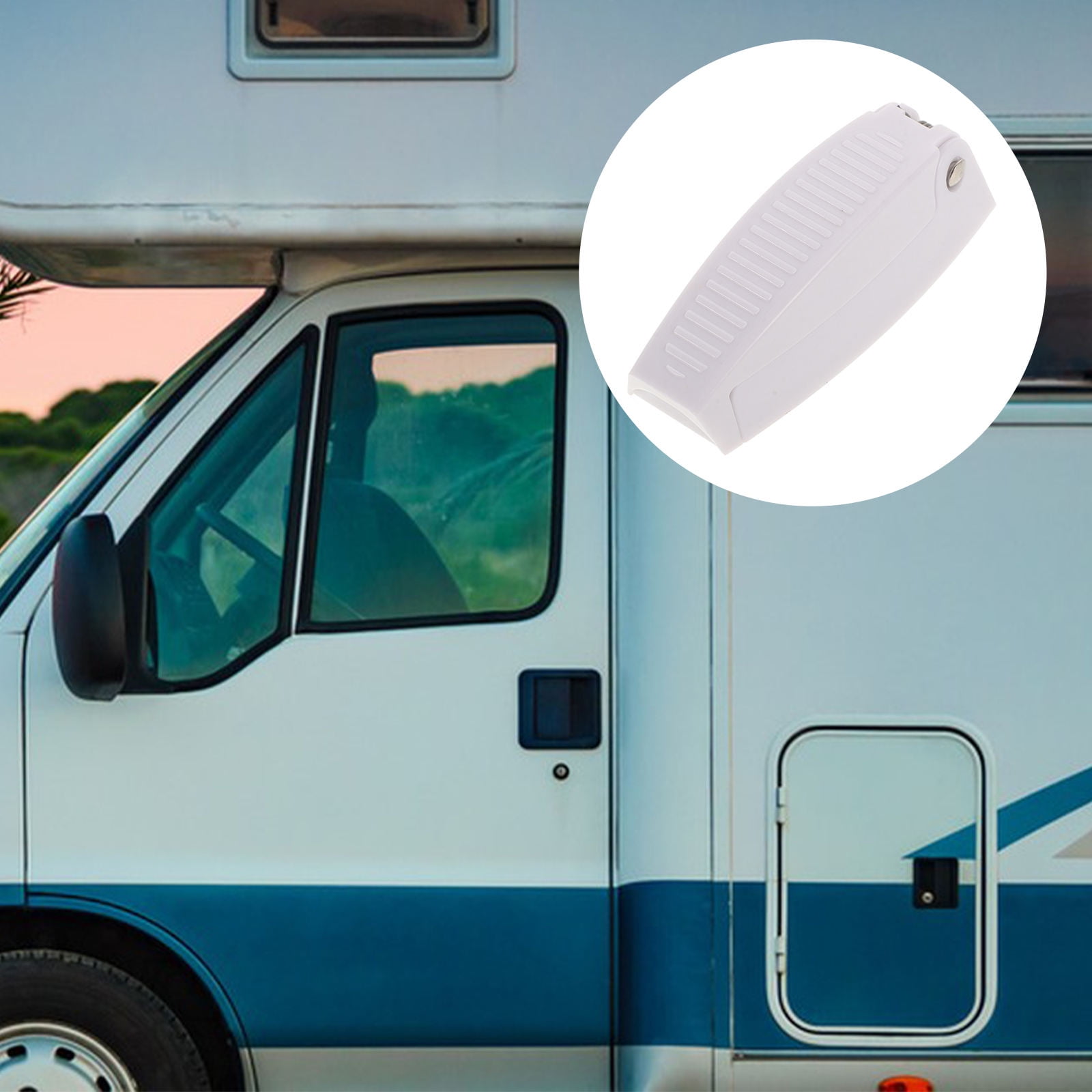 DRAFIDEEP Rv Compartment Latch Baggage Door Catch 1Pcs Abs White For Rv ...