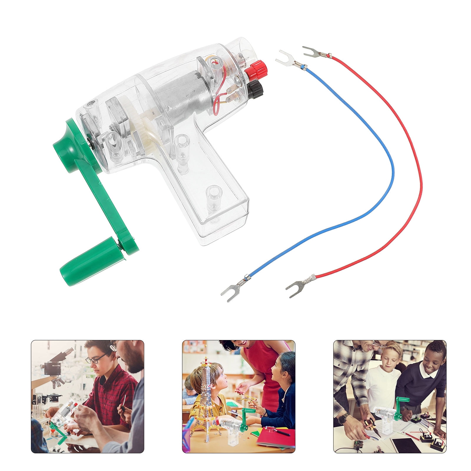DRAFIDEEP Science Experiment Kit 1Pack Diy Hand Generator Toy Students ...