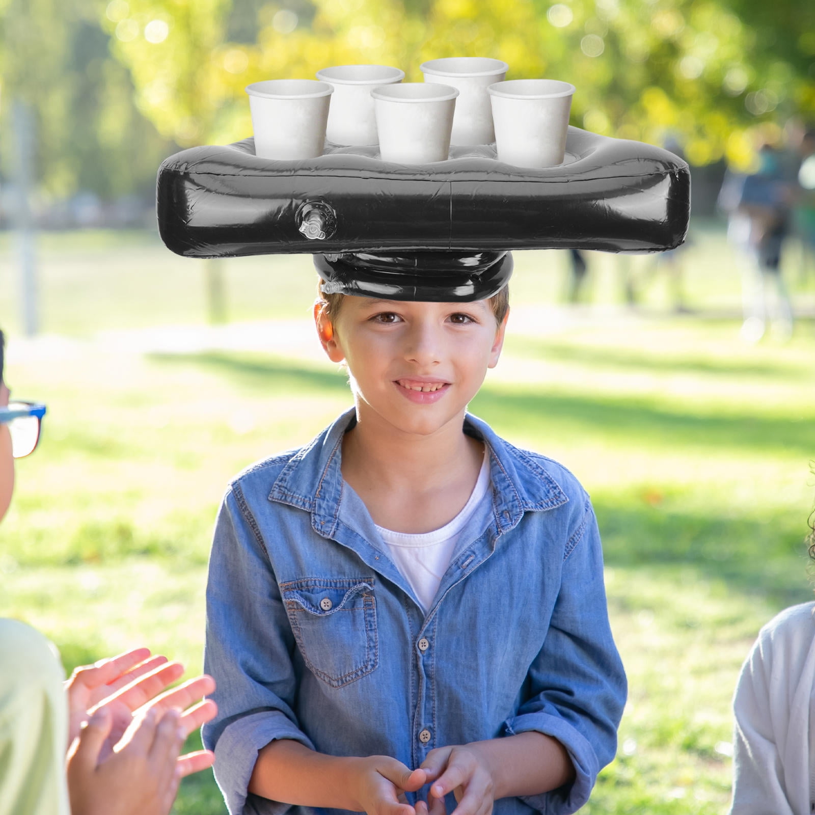 DRAFIDEEP Triangle Hat Designed Beer Holder Portable Beverage Support ...