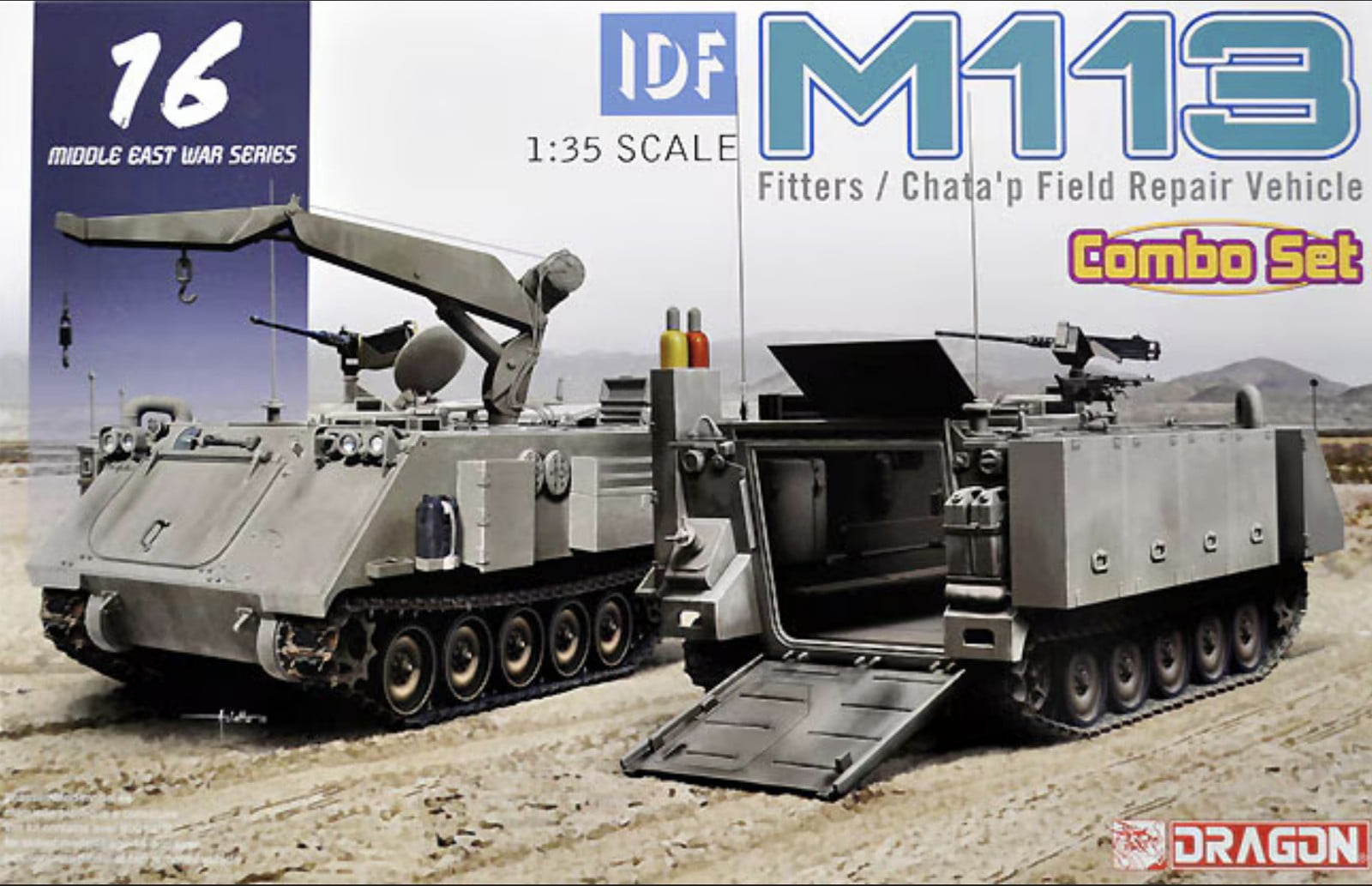 DRAGON 1/35 3622 IDF M113 Fitters & Chata'p Field Repair Vehicle Model ...