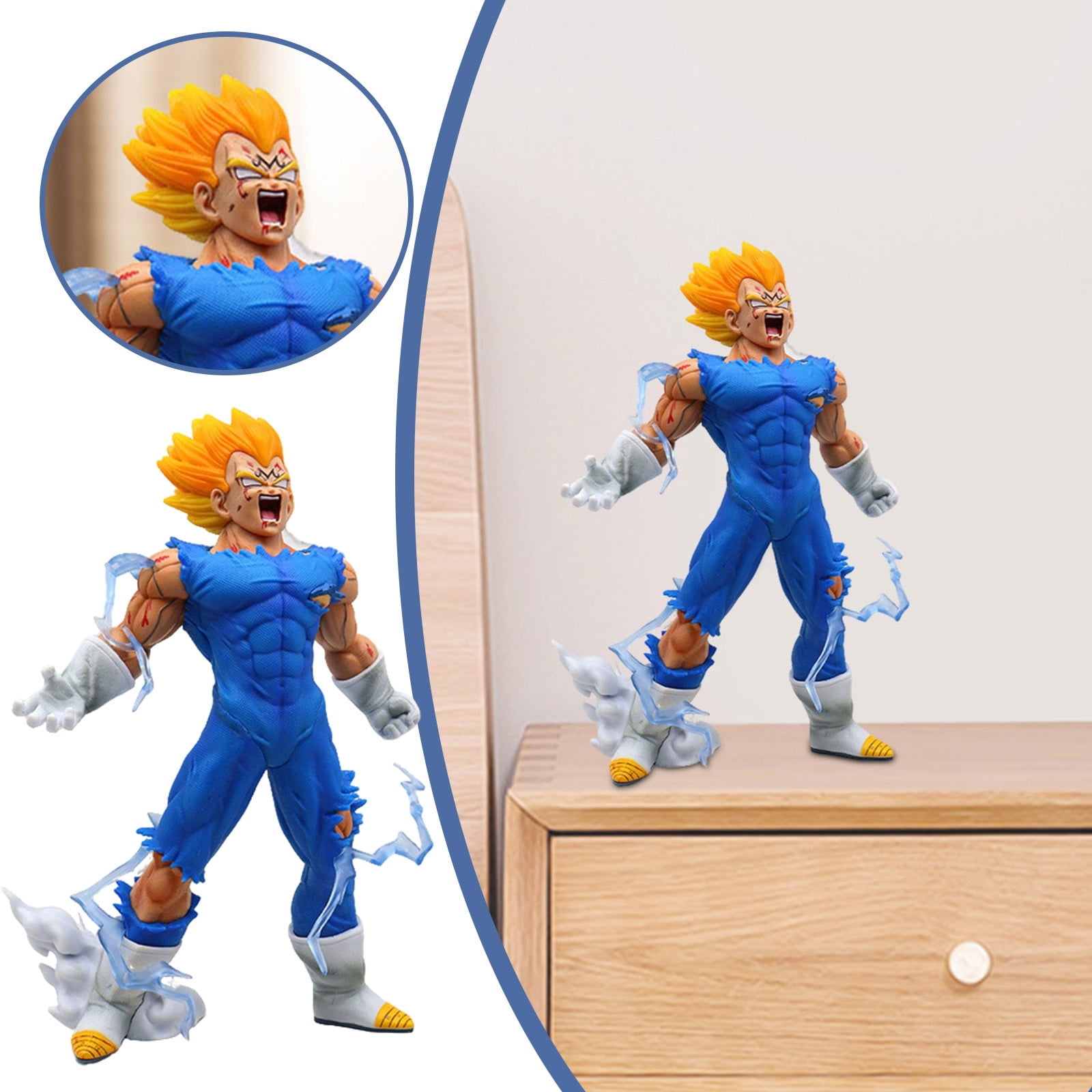 DRAGON BALL Action Figures Collectible for Fans Home DeskTop Decor ...