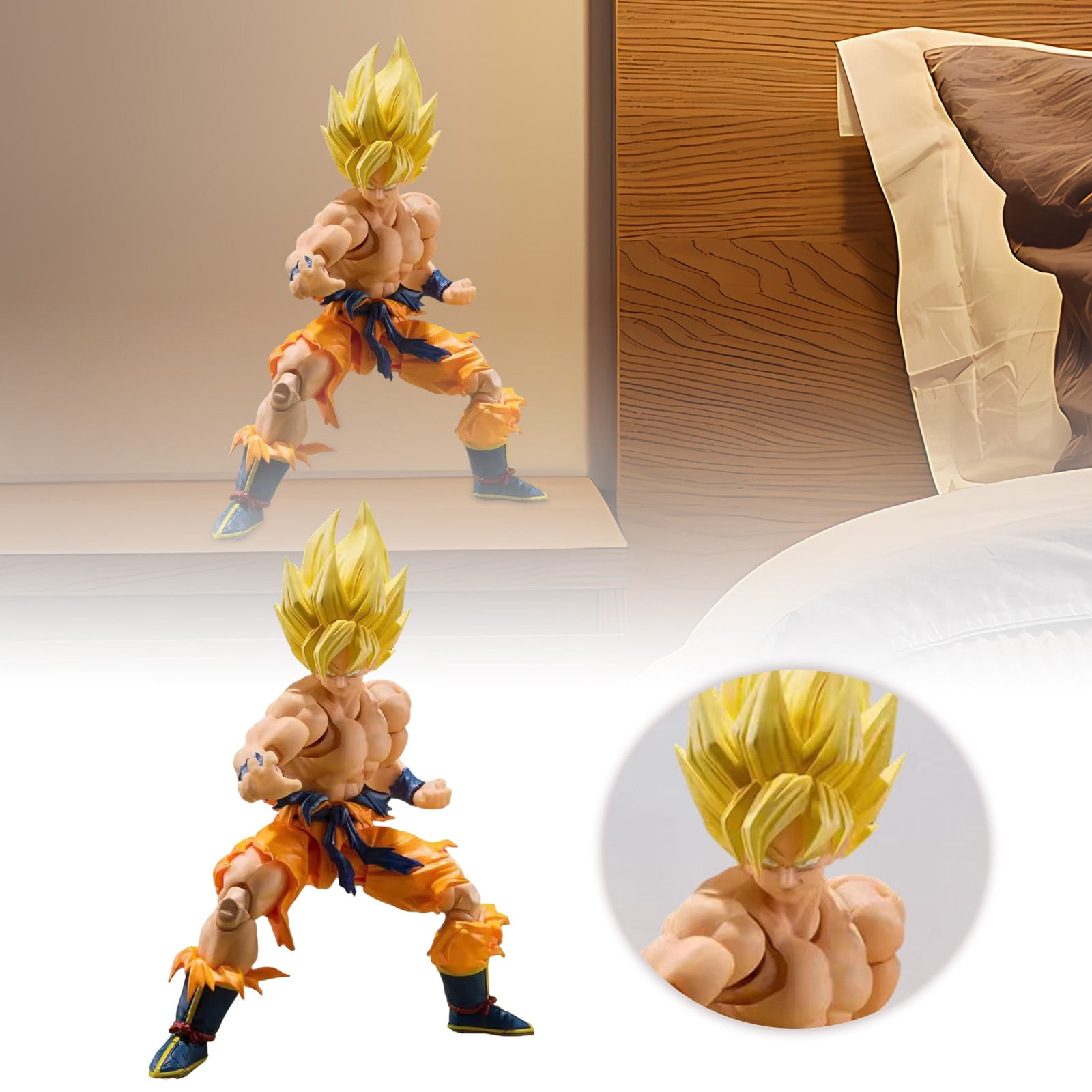DRAGON BALL Action Figures Collectible for Fans Home DeskTop Decor ...