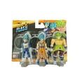 DRAGON BALL Z Flash Super Saiyan Vegeta, Goku & Broly 4” Figure 3 Pack ...