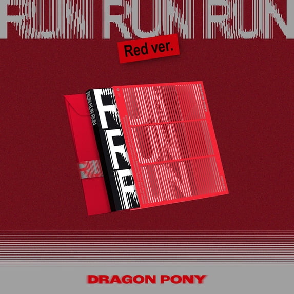 DRAGON PONY - [RUN RUN RUN] EP Album RED Version - Walmart.com