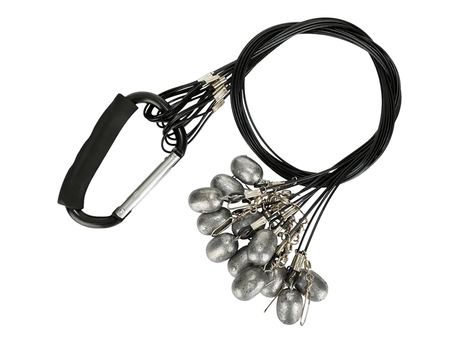 DRAKE Texas Rig Package Set 60 Black Coated Steel Wire, - Walmart.com