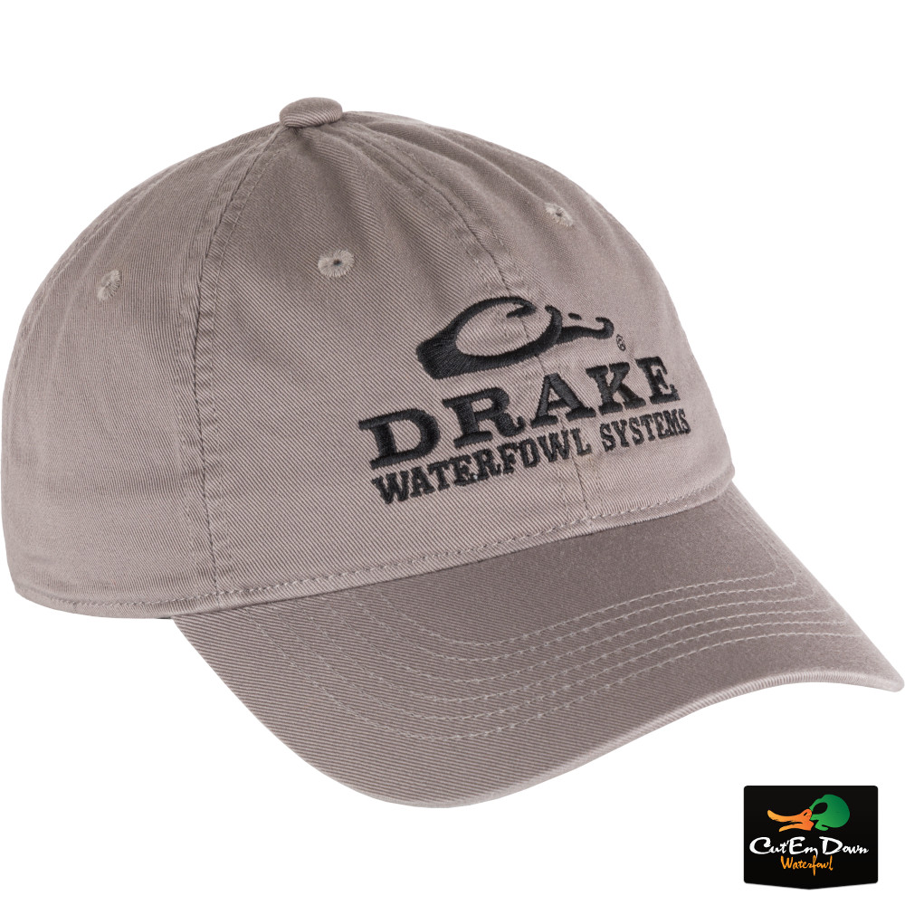 DRAKE WATERFOWL COTTON TWILL SYSTEMS CAP - Walmart.com