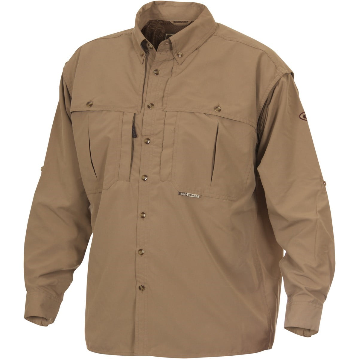 Drake Long Sleeve EST Vented Wingshooter's Hunting Shirt - Walmart.com