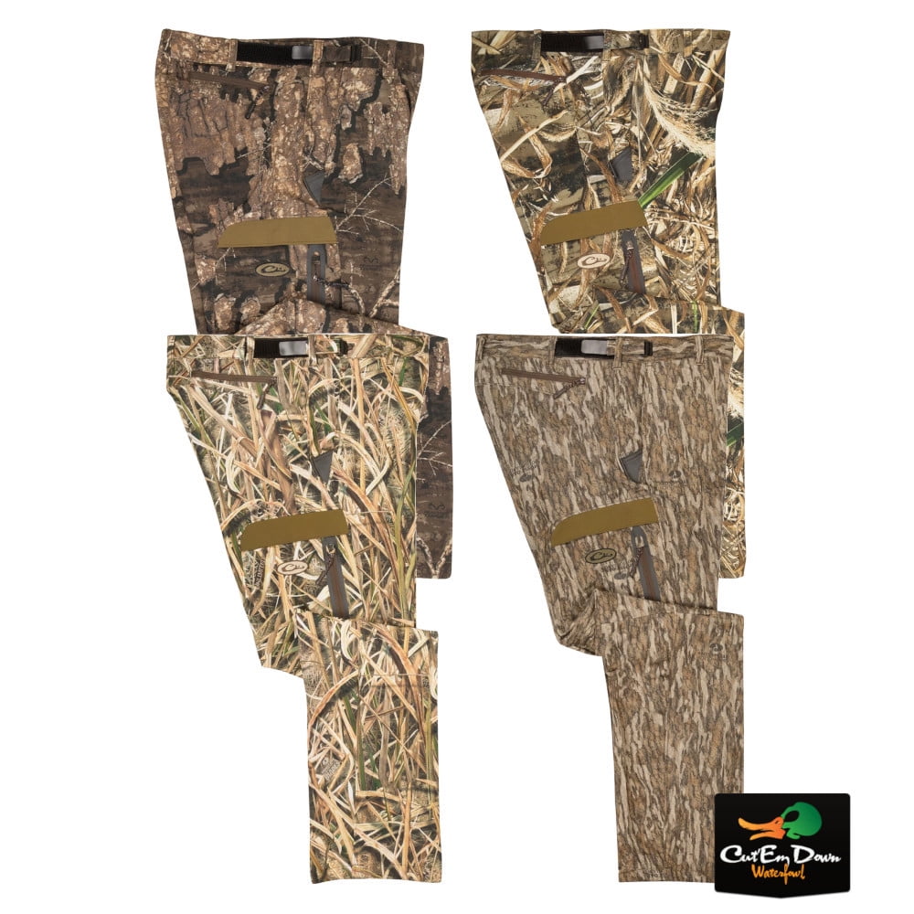 DRAKE WATERFOWL MST FLEECE LINED CAMO TECH STRETCH PANTS - Walmart.com