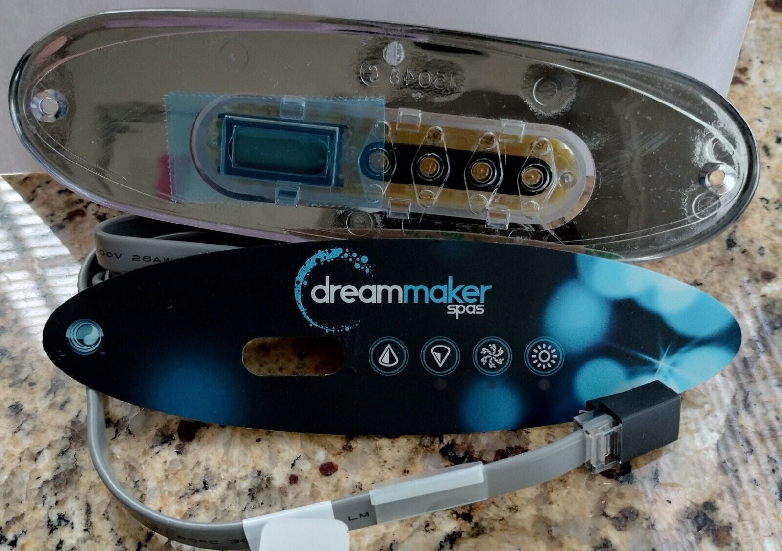 DREAM MAKER DIGITAL TOPSIDE CONTROLLER & OVERLAY DECAL - (BALBOA VL260 CLR) NEW - Walmart.com