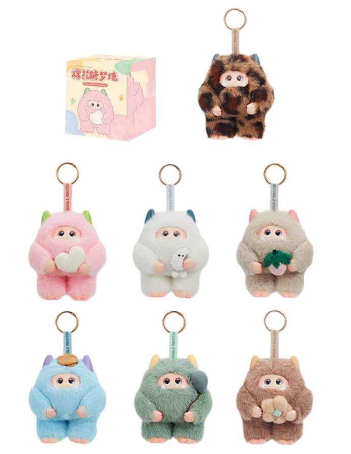 DREAM MART Giggle Monster Plush Blind Box 6 Styles Cute Figures ...